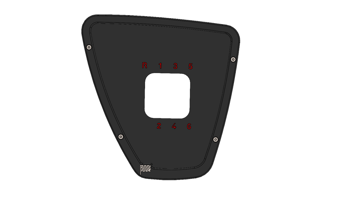 E90/E92 Race Shifter Cover – Black Flag USA
